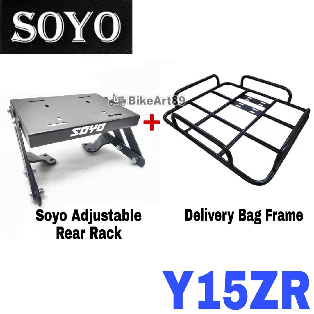 SOYO Monorack Y15ZR Foodpanda Grabfood Shopee Food Delivery Bag Frame ...