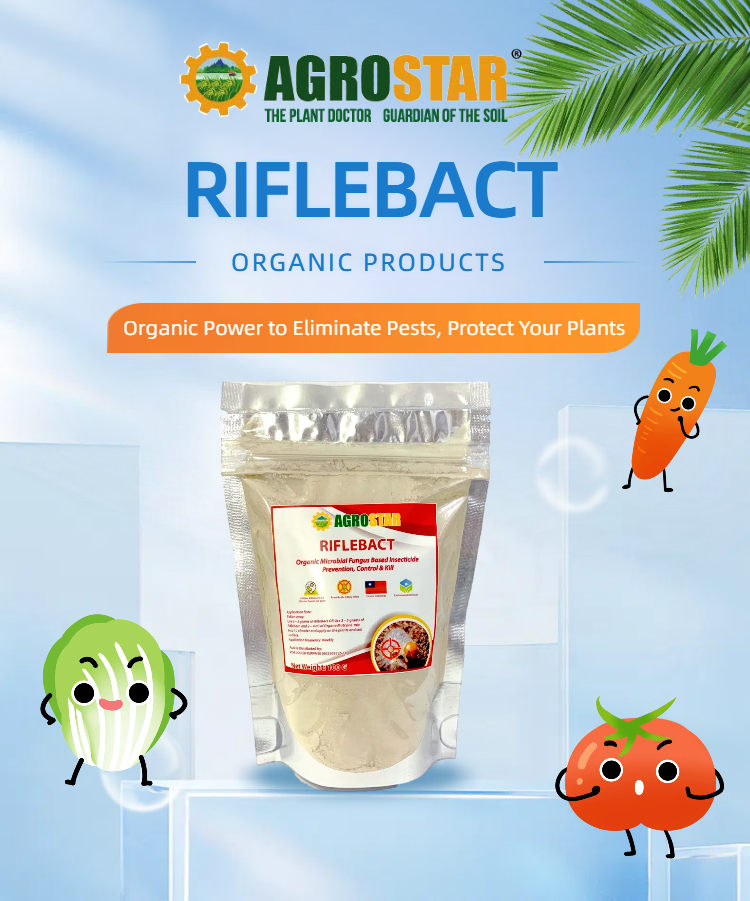 AGROSTAR Riflebact Organic Microbial Fungus Based Insecticide Parasitic ...