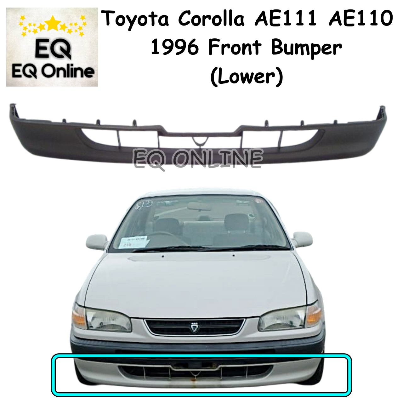 Toyota Corolla AE110 AE111 1996 1997 1998 Front Bumper Malaysia (BUMPER ...