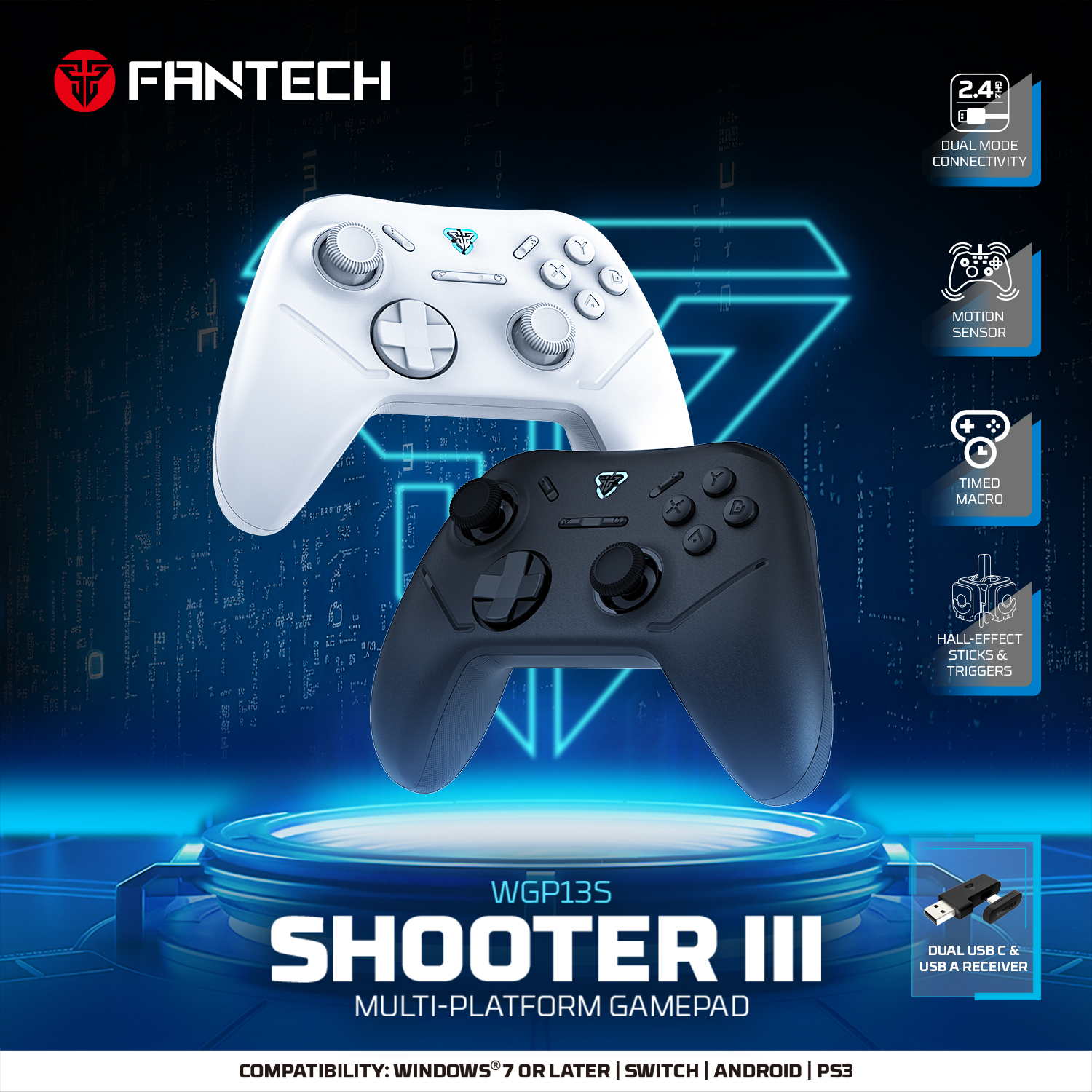 Fantech Controller Shooter II GP13 / WGP13 / WGP13S with Wired ...