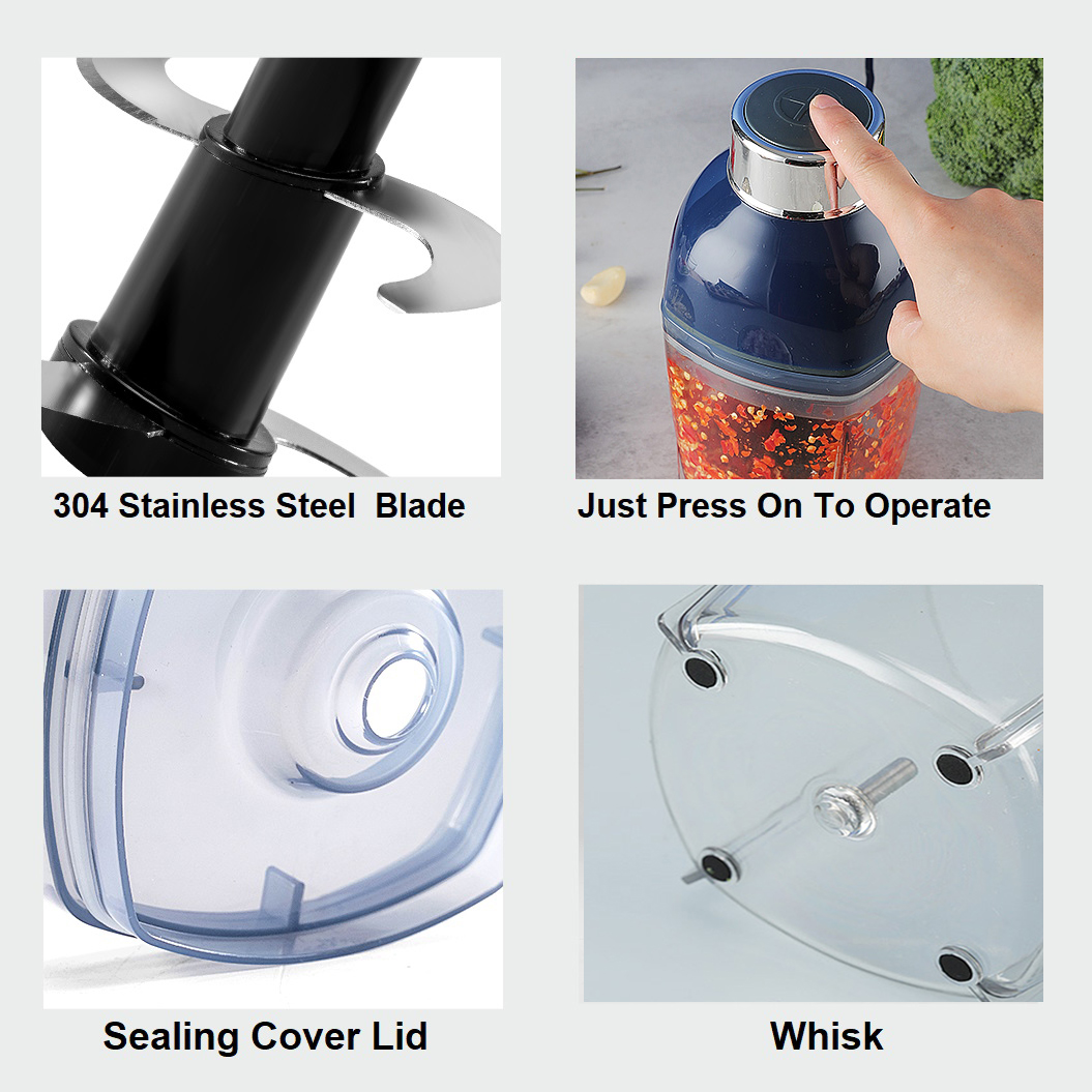 Aicook x Maidronic 900mL Electric Capsule Chopper Food Blender Mixer ...