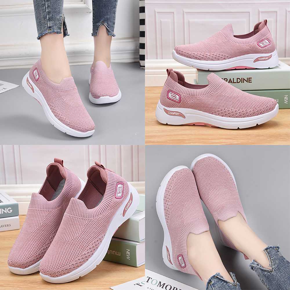 Vissy Women Lady Wanita Sneaker Kasut Shoe 0043-LS – 4 Colors | Shopee ...