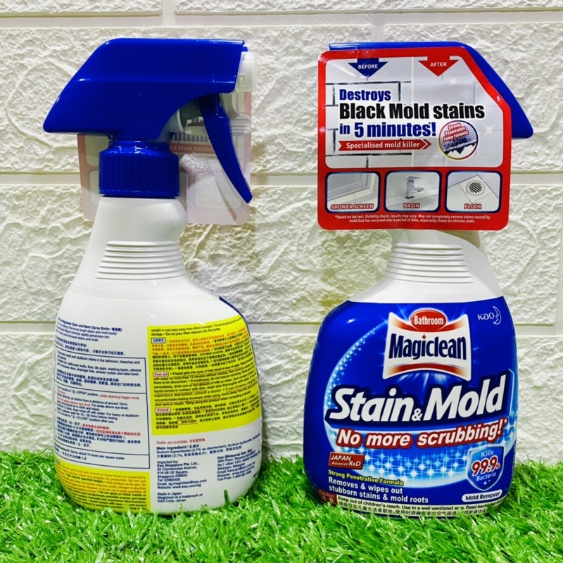 KAO MAGICLEAN BATHROOM STAIN & MOLD REMOVER ( SPRAY/REFILL ) ( 400ml ) | Shopee Malaysia