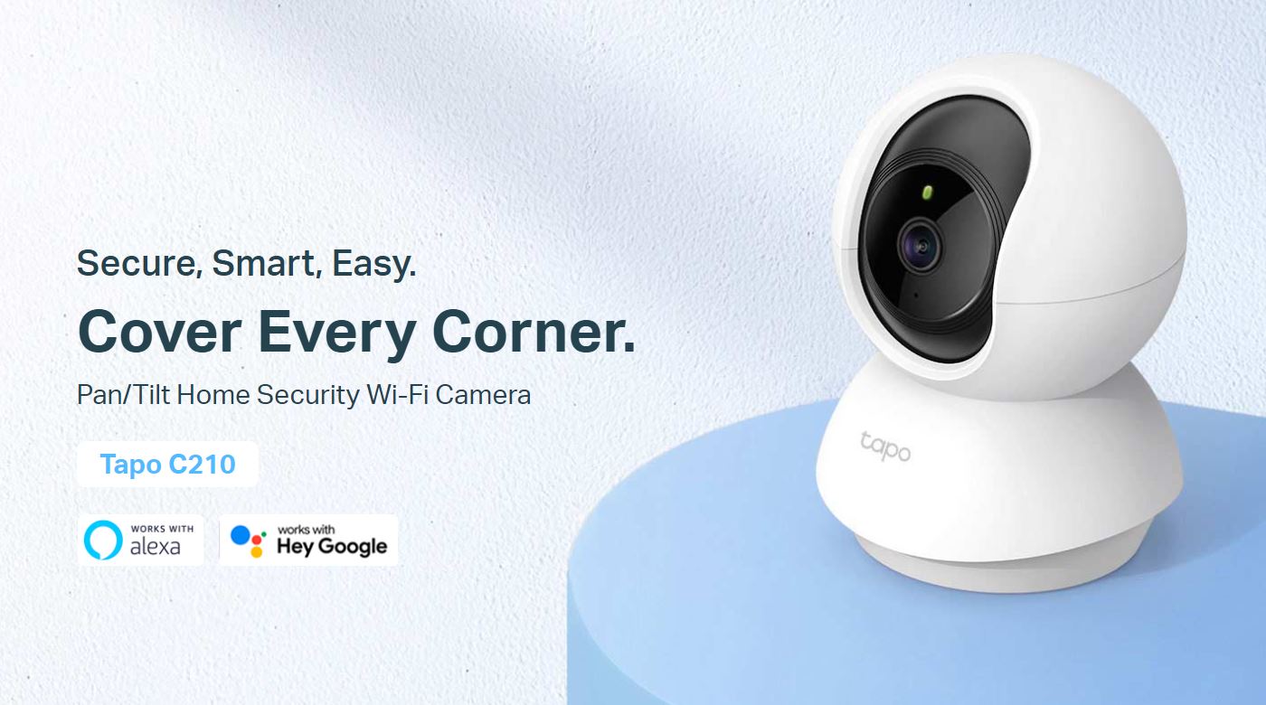 TP-Link Tapo C210 CCTV Pan/Tilt Home Security Wi-Fi Camera | Shopee ...