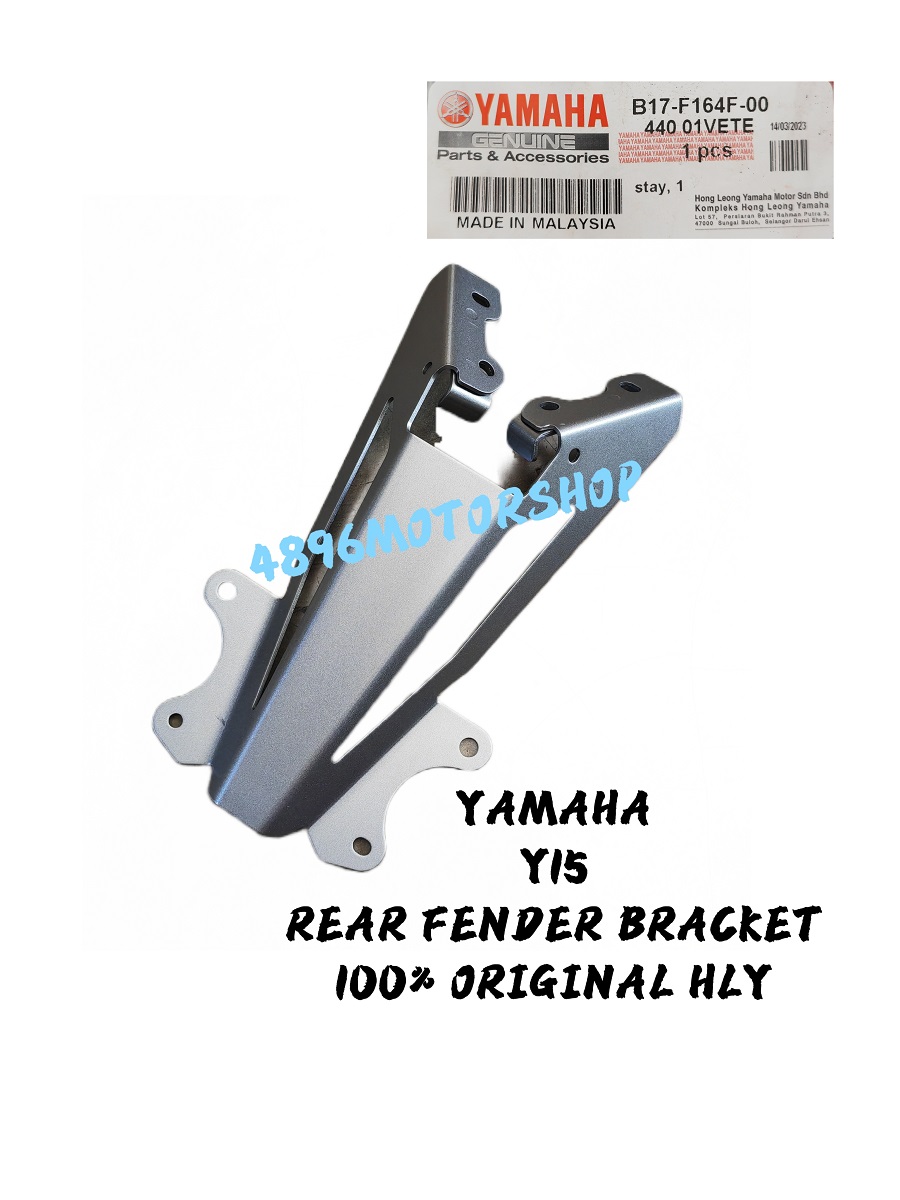 100% ORIGINAL HLY YAMAHA Y15ZR Y15 V1 V2 REAR FENDER BRACKET / STAY 1 ...