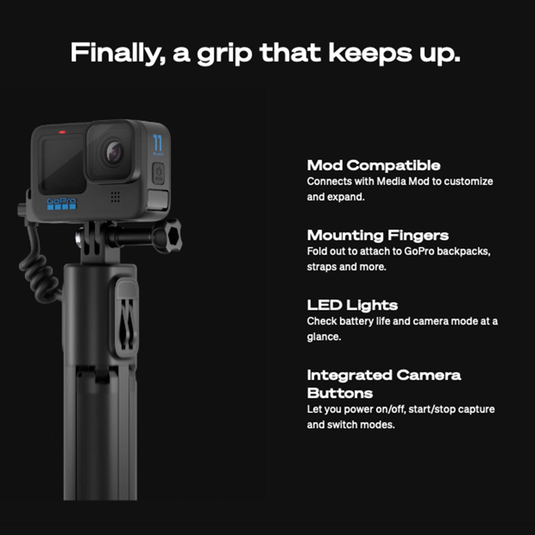 GoPro Volta Battery Grip Extended Battery Power Built-in Tripod Single ...