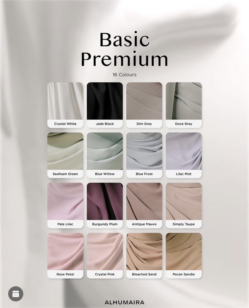 (Zahrania Industries) BASIC PREMIUM ALHUMAIRA | Shopee Malaysia