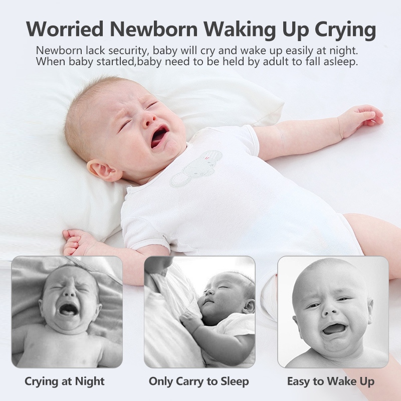[Einmilk Baby Wrapper] Baby Wrapper with Cap Breathable Super Soft 100% ...