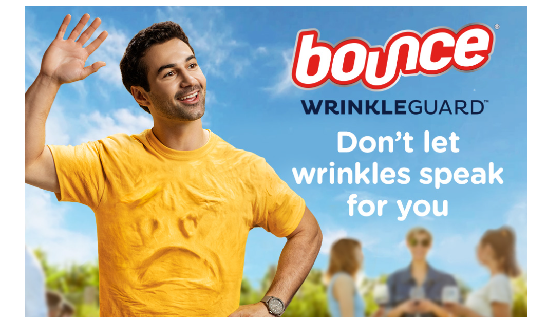 Bounce Dryer Sheet Laundry Fabric Softener Outdoor Fresh Sport Wrinkle ...