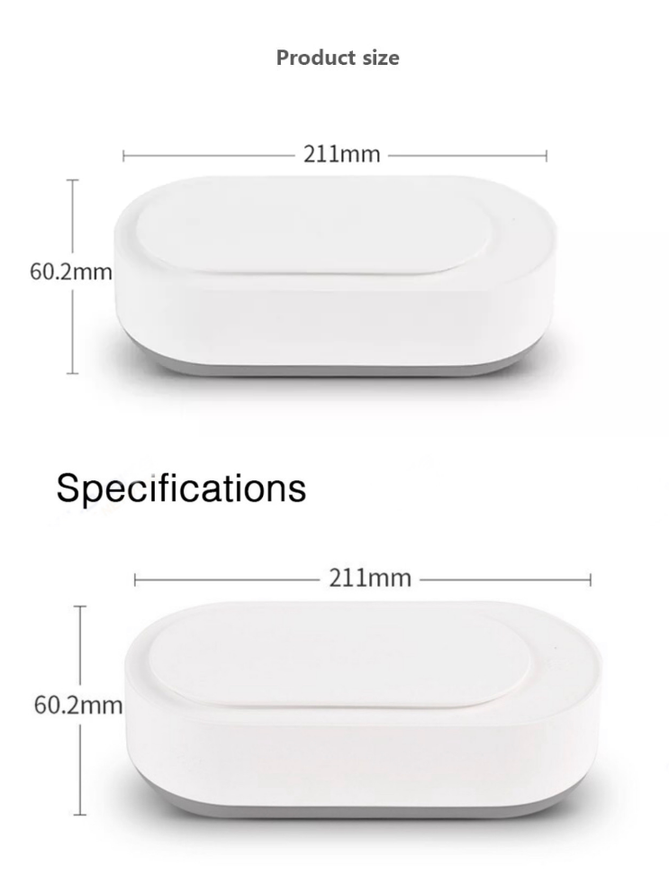 Xiaomi EraClean High-Frequency Ultrasonic Cleaner 45 kHz – For Makeup ...