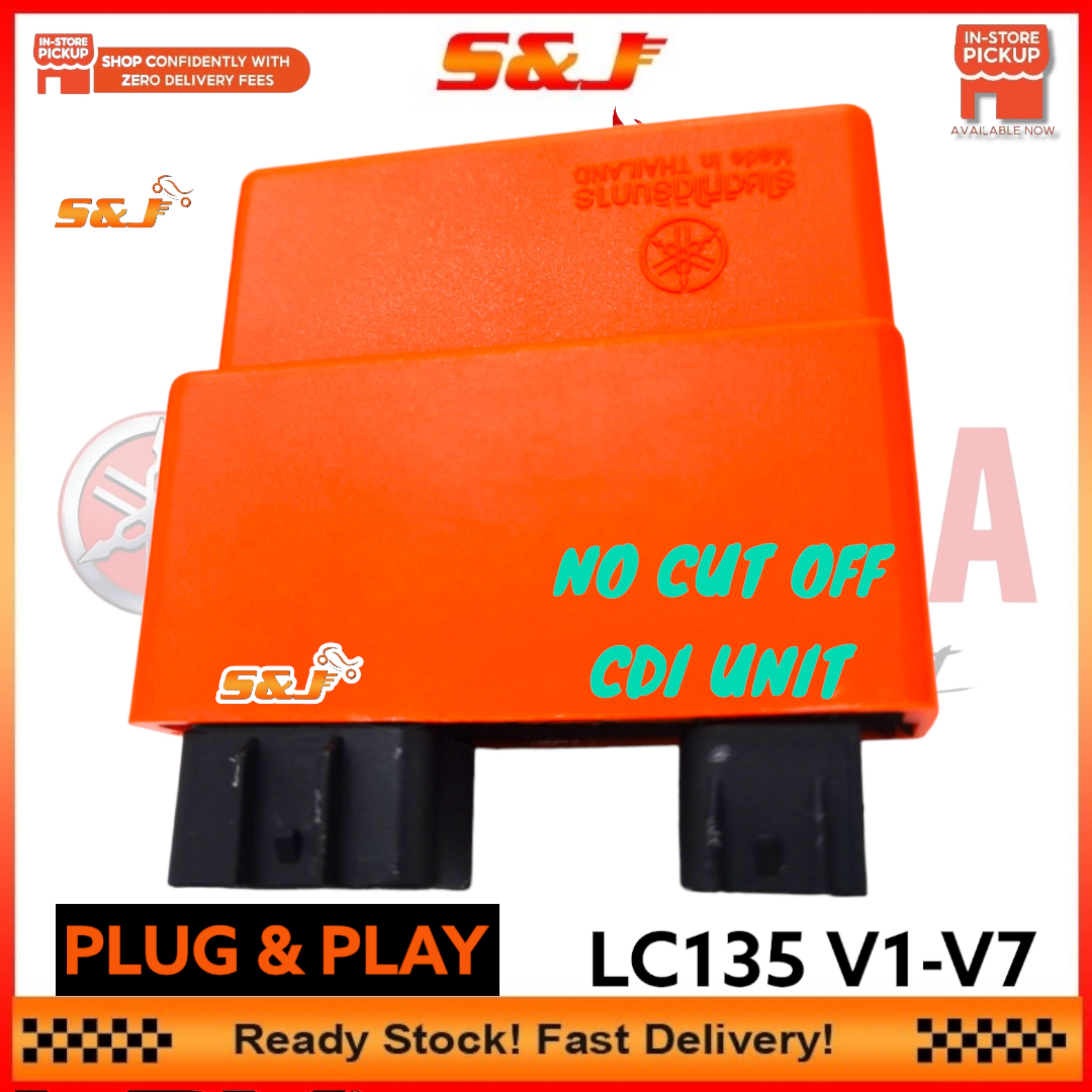 YAMAHA LC135 135LC V1 V2 V3 V4 V5 V6 V7 NO CUT OFF RACING CDI UNIT ASSY THAI CDI UNIT | Shopee ...
