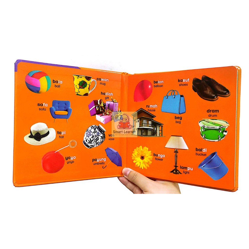 [SB] Gembira Belajar Abjad, Nombor, Binatang, Jawi, 100 Perkataan ...