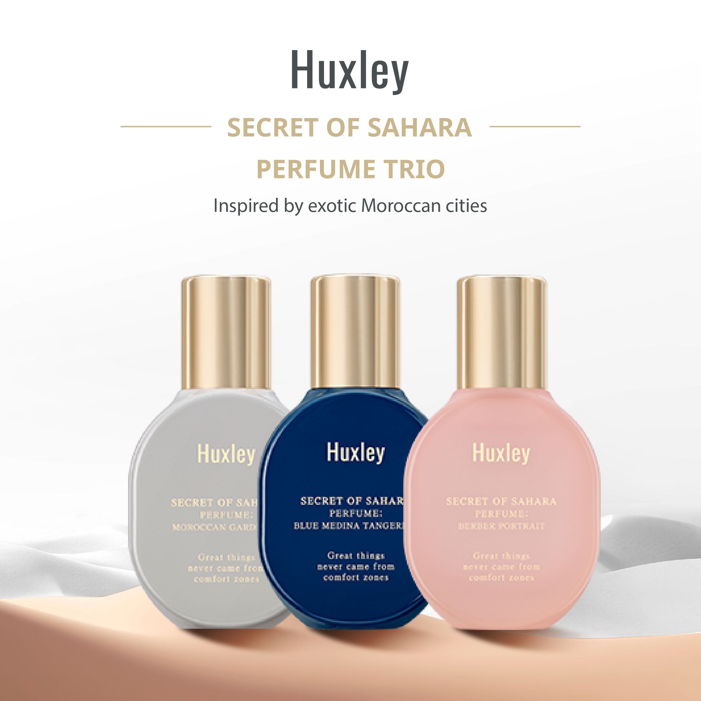 Huxley Perfume Long Lasting, Easy-Grip Bottle & High-Quality Ultra-Fine ...