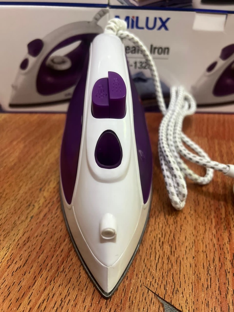 Milux Electric Steam Iron Msi-1320 Steam Seterika Serika MSI-1320 Non ...