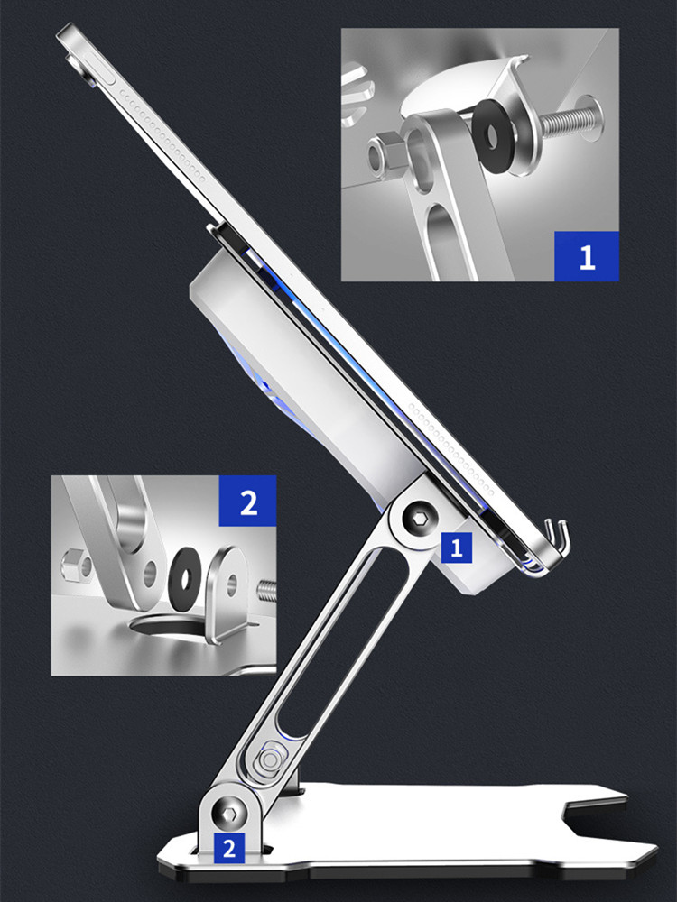 Z27 / Z36 / X16 Aluminum Alloy Adjustable Tablet Folding Telescopic ...