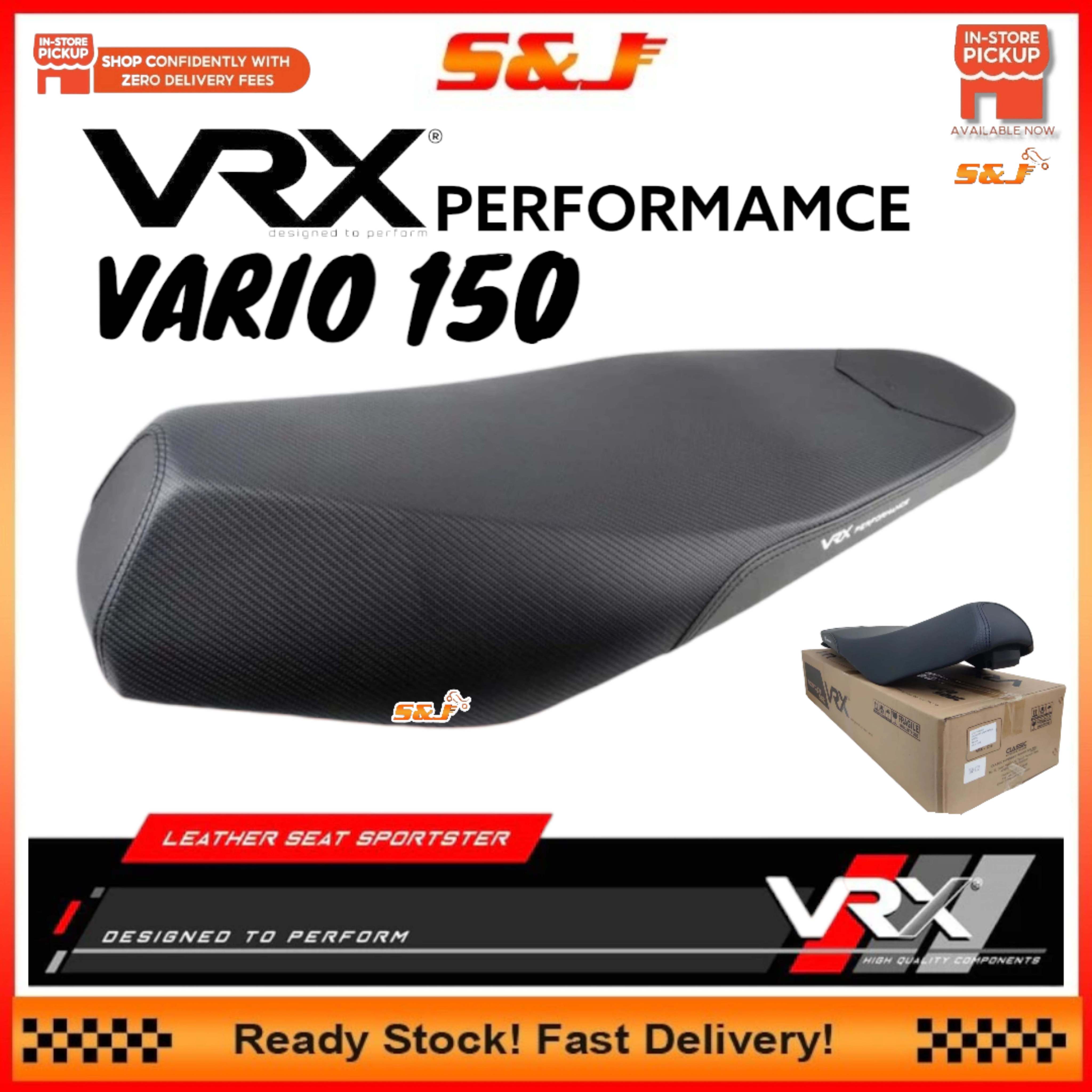 VRX RACING LEATHER SEAT SPORTSTER LC135 LC V8 Y15 Y15ZR Y16 Y16ZR RS150 RSX VF3I NVX NMAX V1 V2 ...