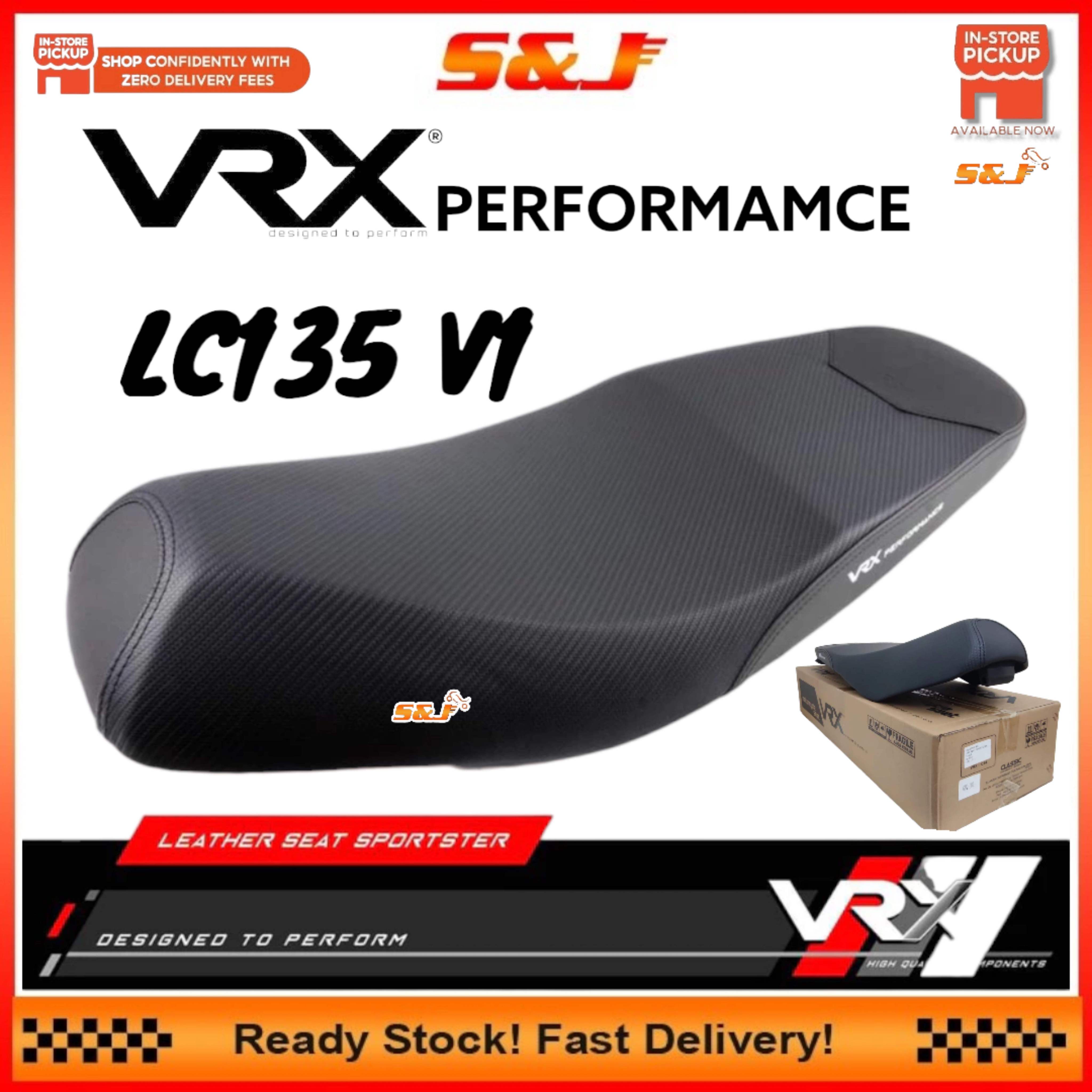 VRX RACING LEATHER SEAT SPORTSTER LC135 LC V8 Y15 Y15ZR Y16 Y16ZR RS150 RSX VF3I NVX NMAX V1 V2 ...