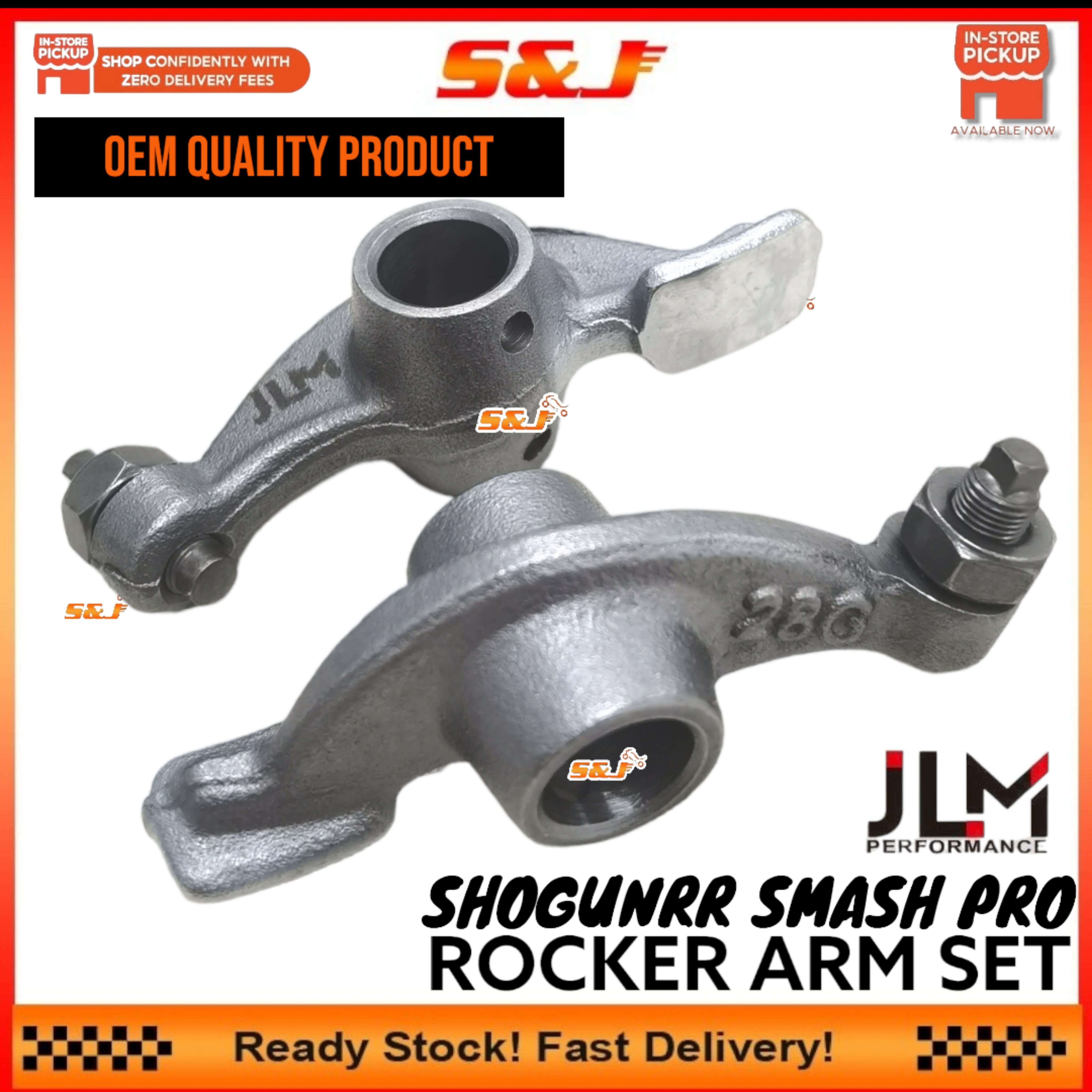 JLM SUZUKI SHOGUN RR AXELO SMASH PRO SMASH V ROCKER ARM SET WITH TAPPET ...