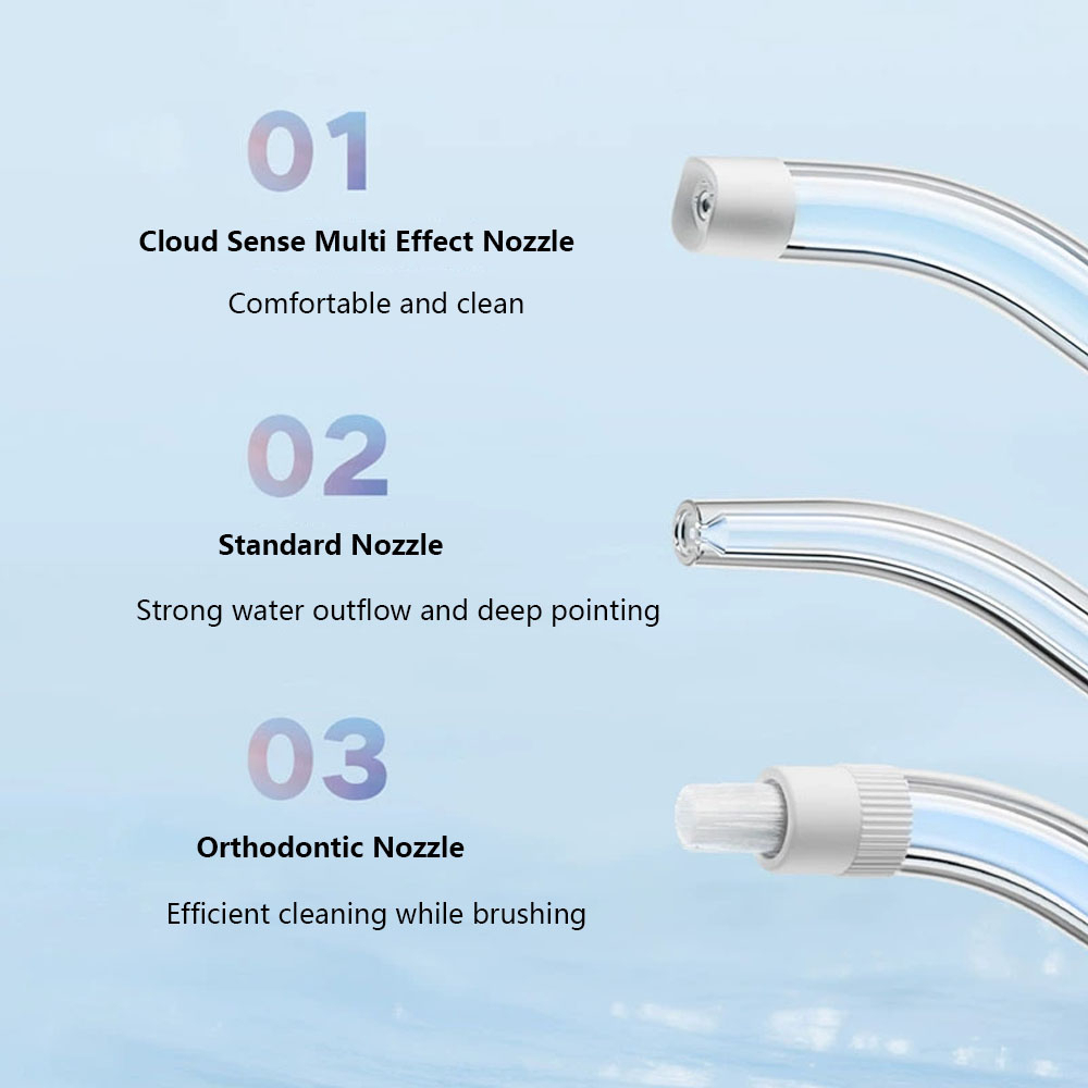 Xiaomi Mijia Portable Water Flosser F300 4 Speed High Frequency Pulse ...