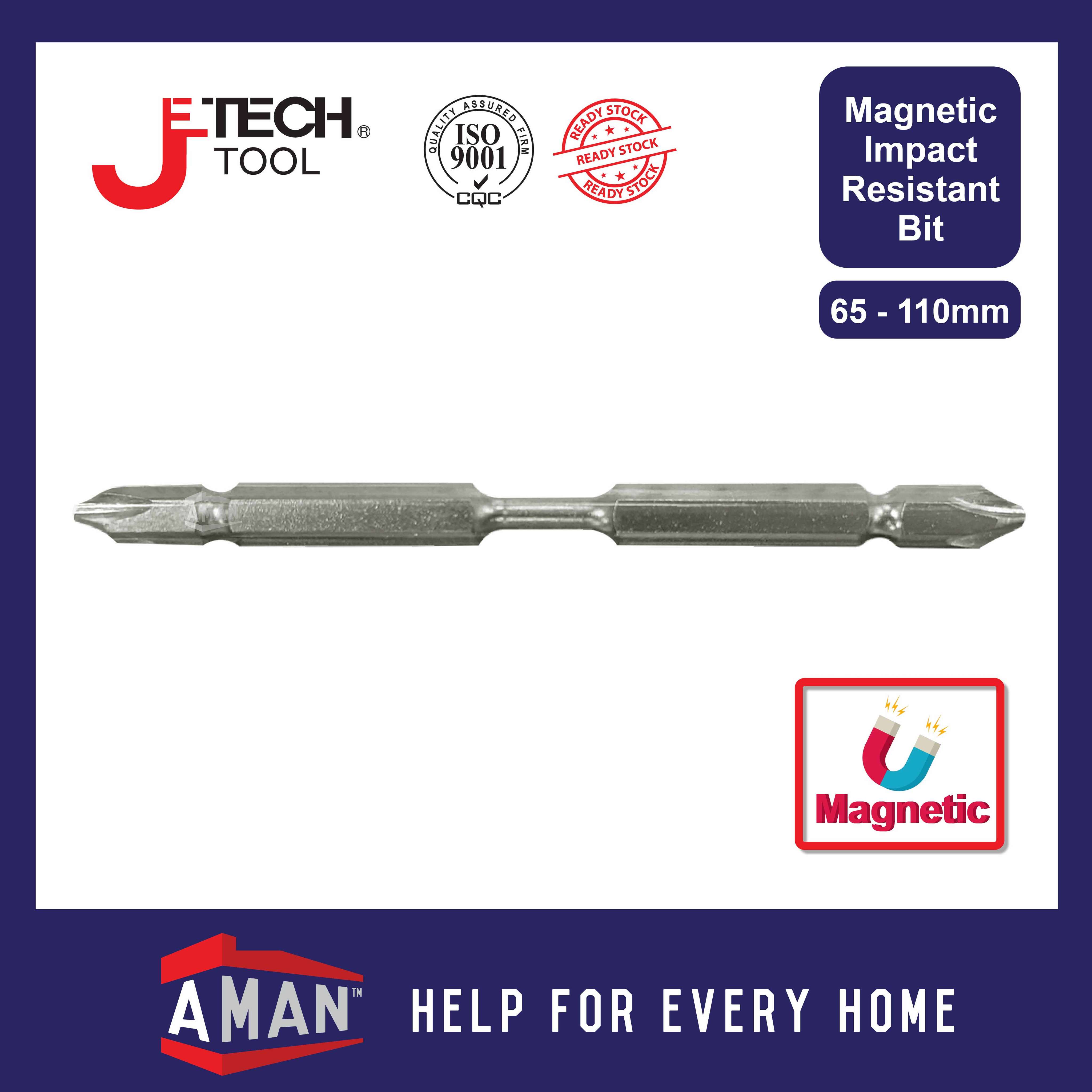 JETECH Magnetic Impact Driver Impact Bit Impact Resistant Drill Bit ...