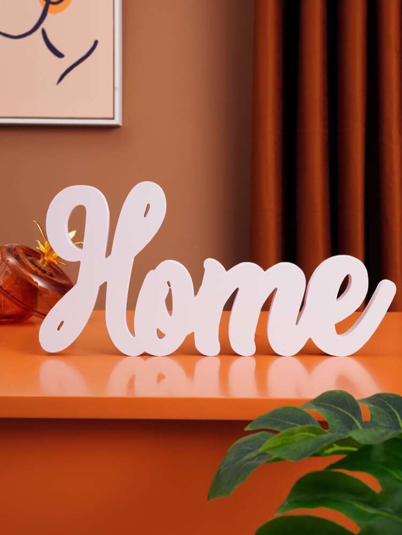 Table Love Home Decor Wall Decor Alphabet Letter Box Huruf HiasanWall ...