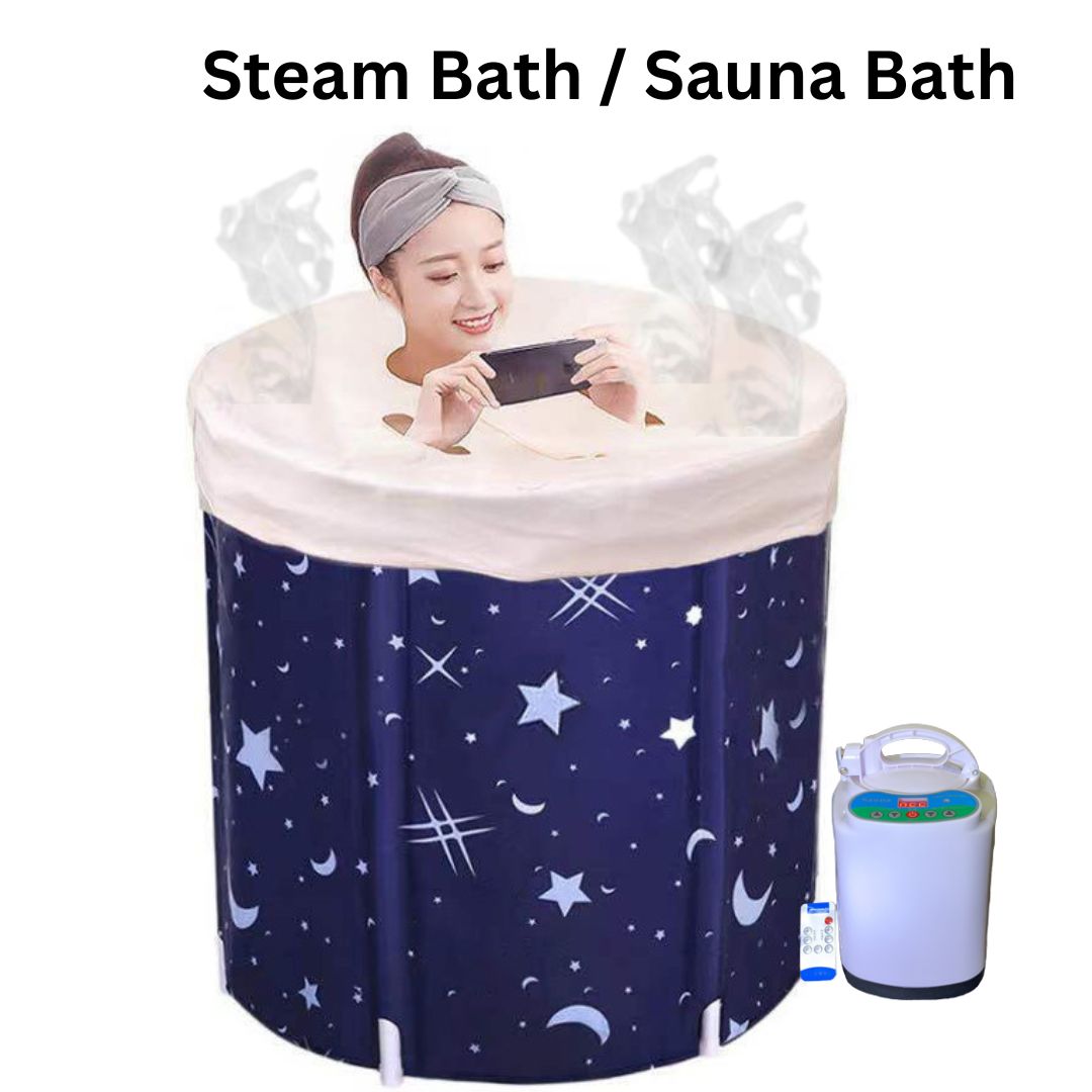 Foldable Bathtub Outdoor Bath Sauna Steam Bath Tab Mandi Baldi Mandi ...