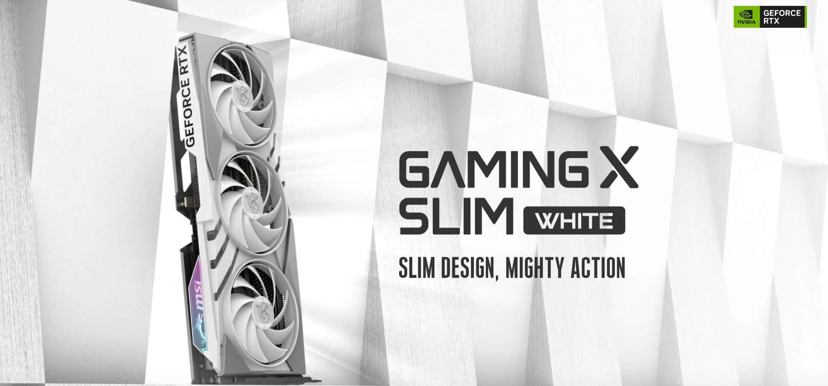 MSI GeForce RTX 4060 Ti GAMING X SLIM WHITE 16GB GDDR6 | Shopee Malaysia