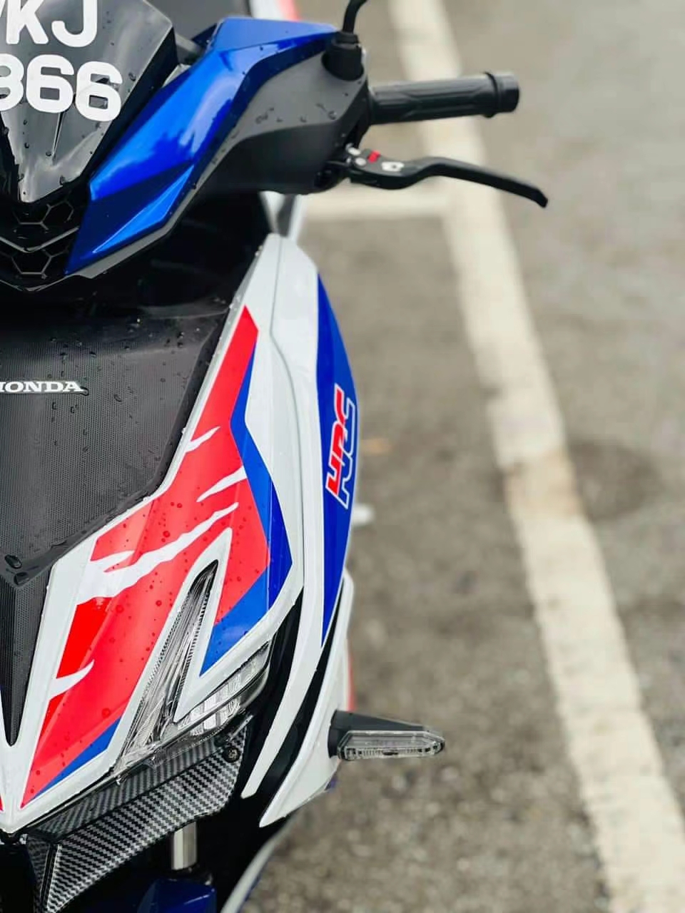Cover Set Rapido RSX Honda 150 HRC (32) White RSX150 Accessories Motor ...