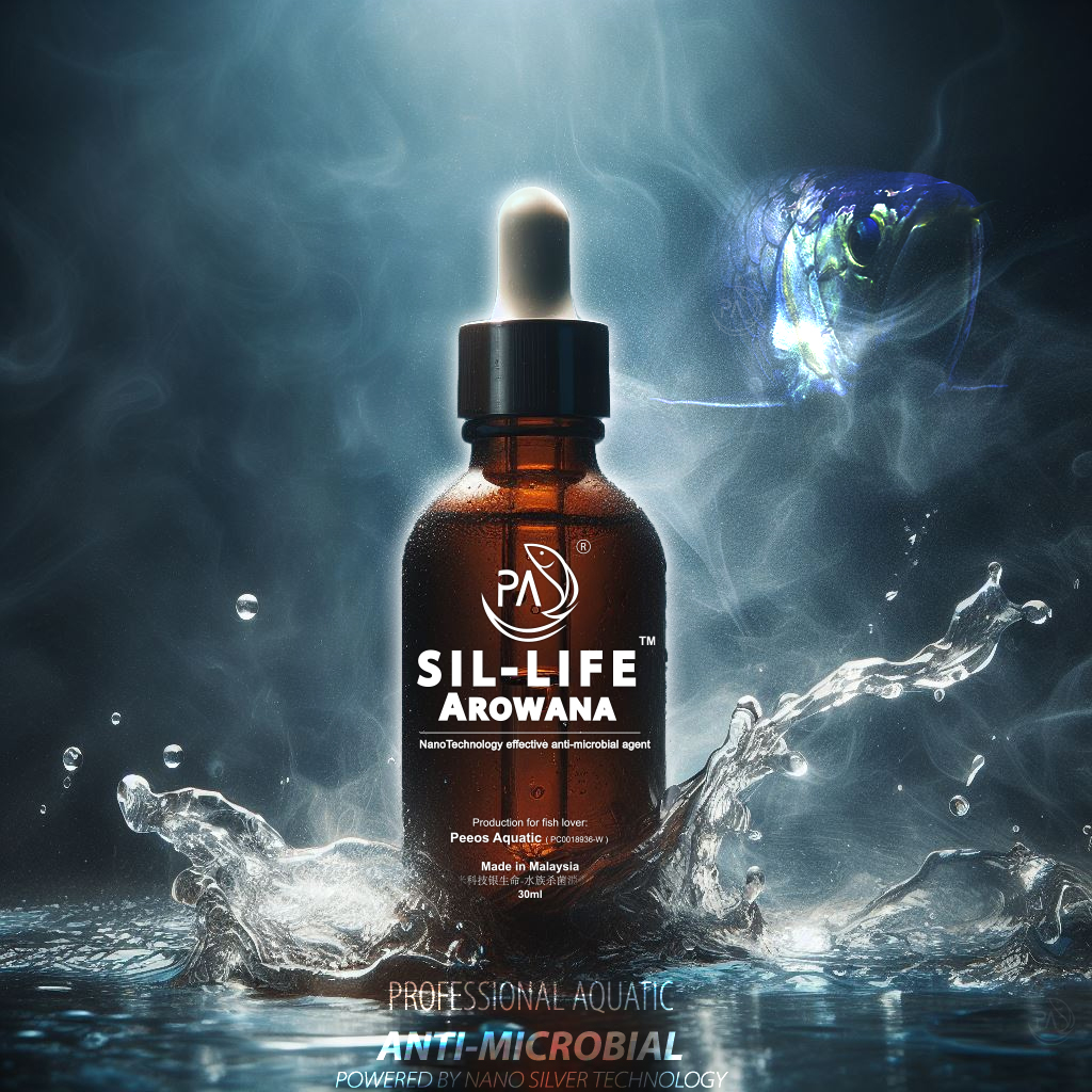 PA Sil-Life Arowana 1000 5nm fish aquarium nano silver anti-microbial ...