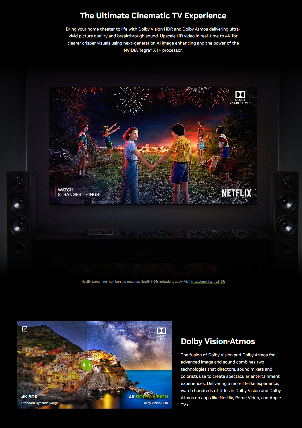 NVIDIA Shield Tv Includes all-new SHIELD remote, Dolby Vision Atmos ...