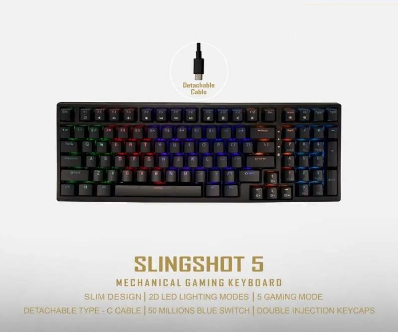 Imperion SLINGSHOT 5 98 Keys Mechanical Gaming Keyboard | Shopee Malaysia