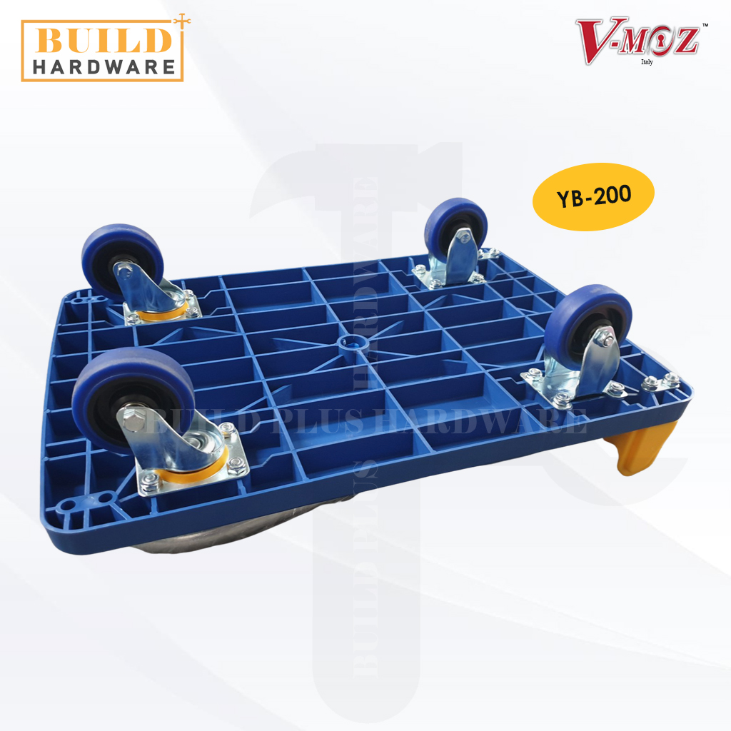 V-MOZ 200kg 18” x 24” PVC Foldable Platform Hand Truck come with Silent ...