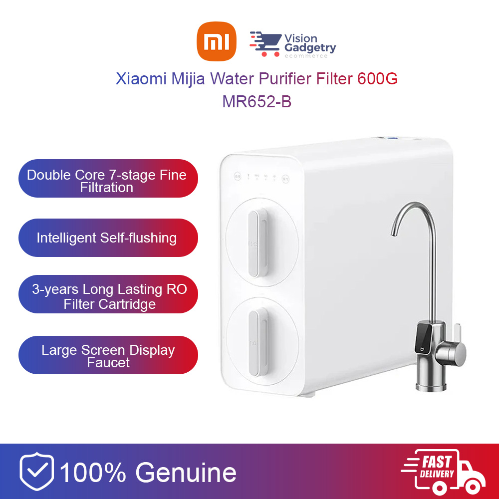 Xiaomi Mijia Smart Water Purifier 400G 600G Filter OLED RO Filtration System TDS App Control ...