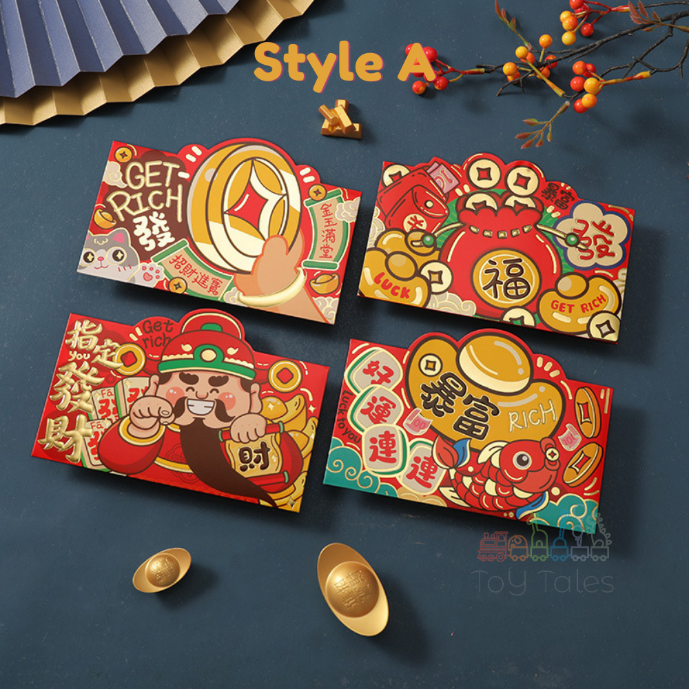 ToyTales 🍭 紅包封2025 | CNY ANGPAO Red Packet Set Snake Year 🍭 Chinese New ...