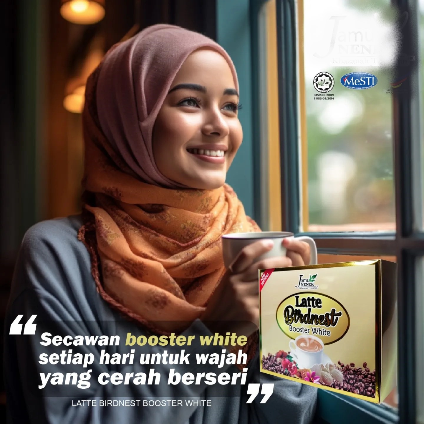 Latte Birdnest Coffee - Sarang Burung , Kurma , Madu , Zafran , JAMU ...