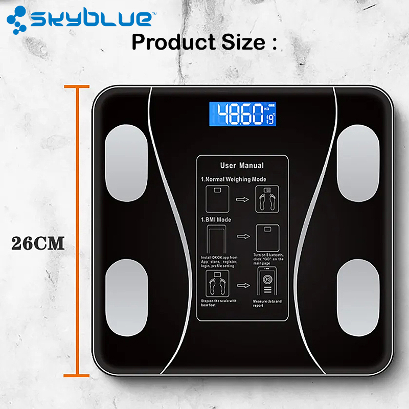 Iscale SE Bluetooth Body Weight Scale Machine Digital Measurement With ...