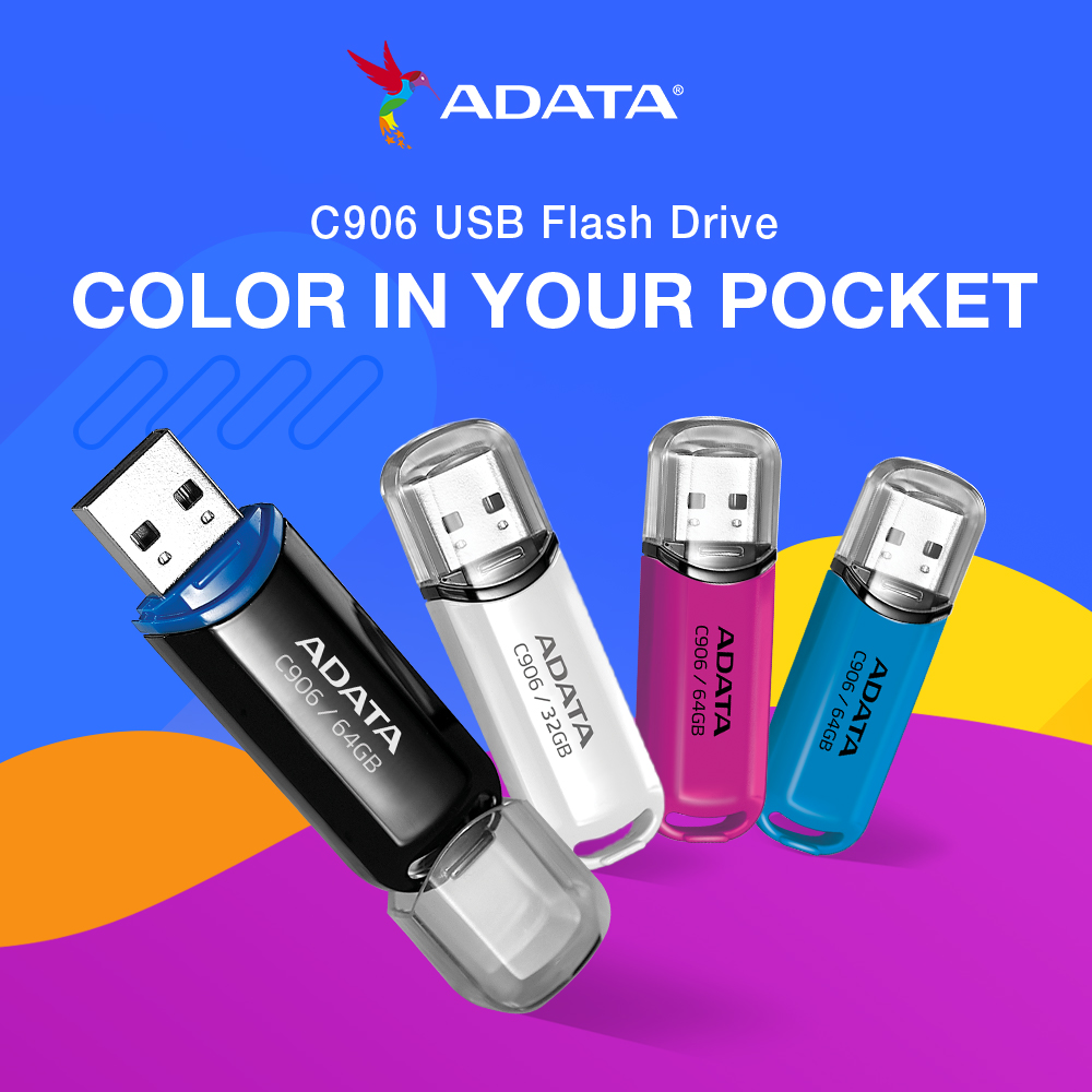 ADATA UFD USB 2.0 C906 64GB - BLACK/BLUE | Shopee Malaysia ADATA UFD USB 2.0 C906 64GB - BLACK/BLUE | Shopee Malaysia