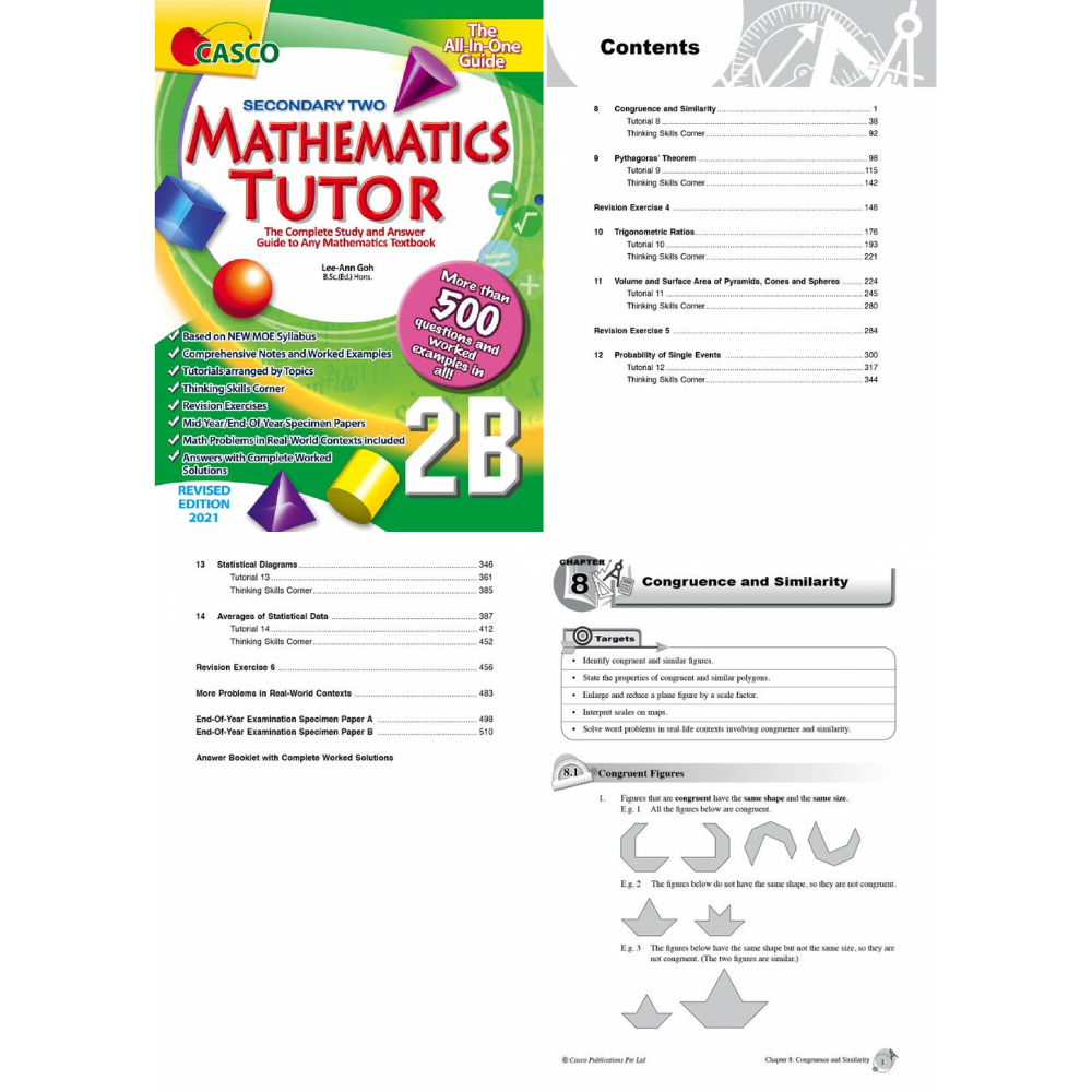CASCO Secondary Mathematics Tutor 2A/2B (Special/Express) Revised ...