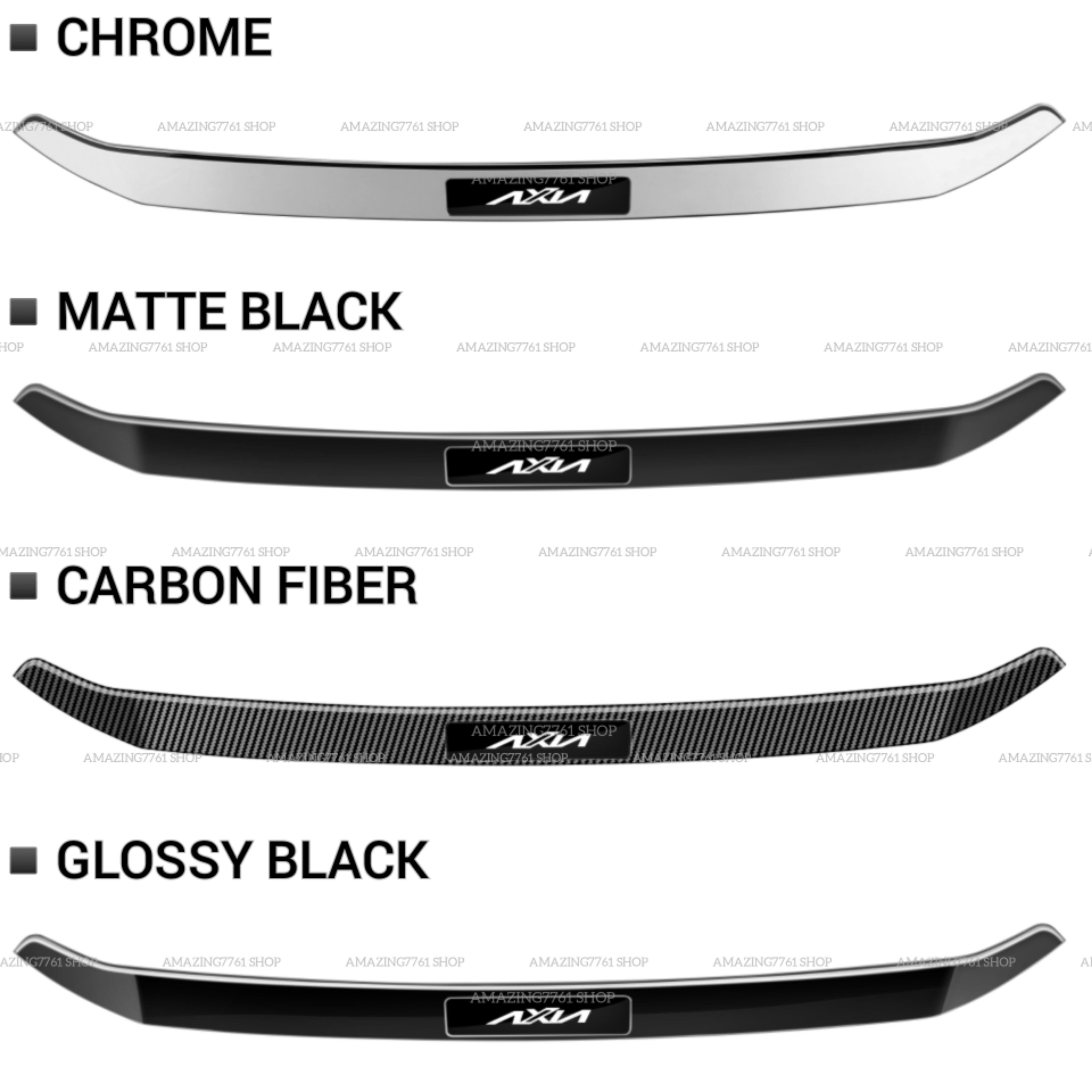 AMAZING PERODUA NEW AXIA 2023 FRONT CAR BONNET GUARD SPOILER BONNET ...
