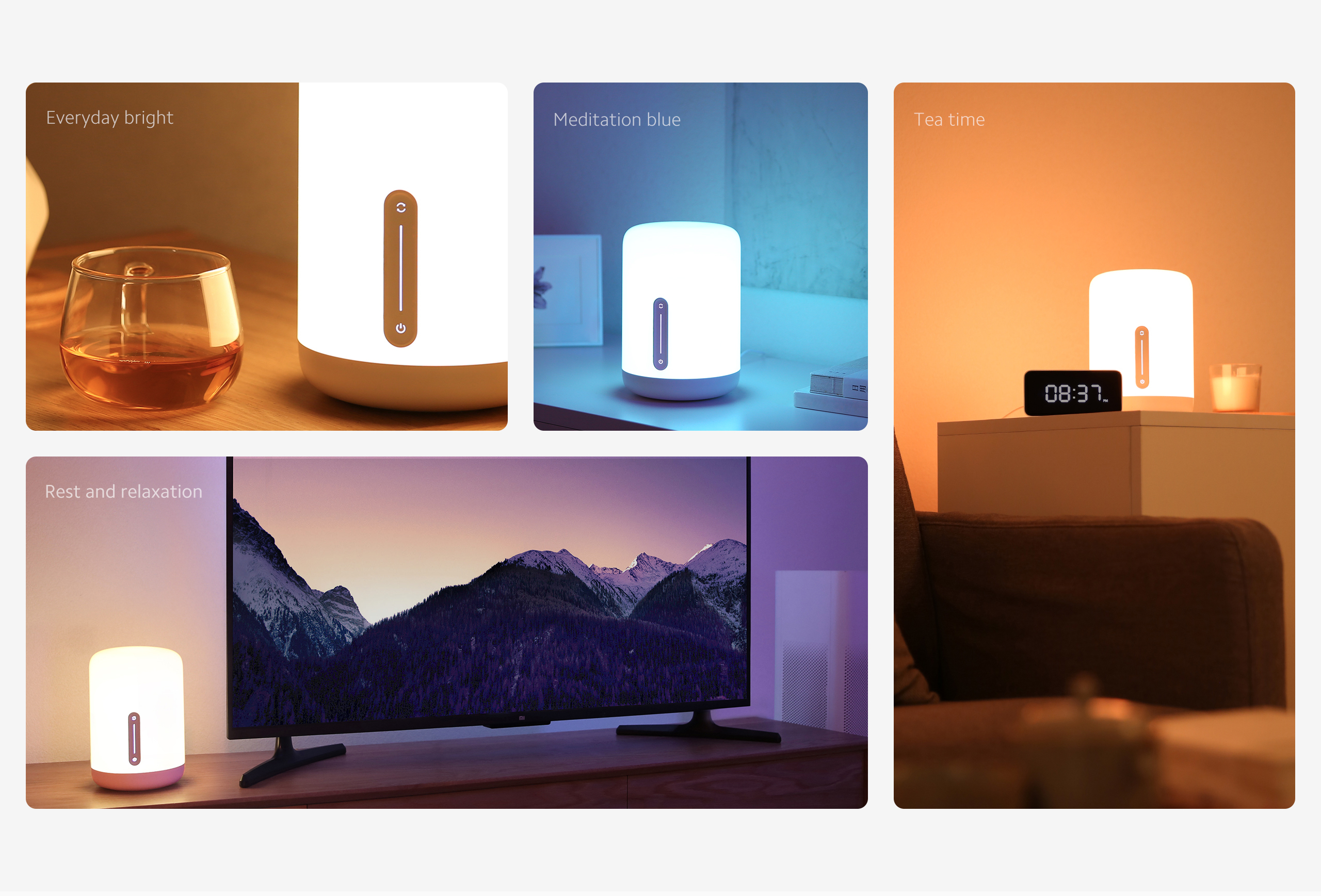 Xiaomi Mi Bedside Lamp 2 | Shopee Malaysia