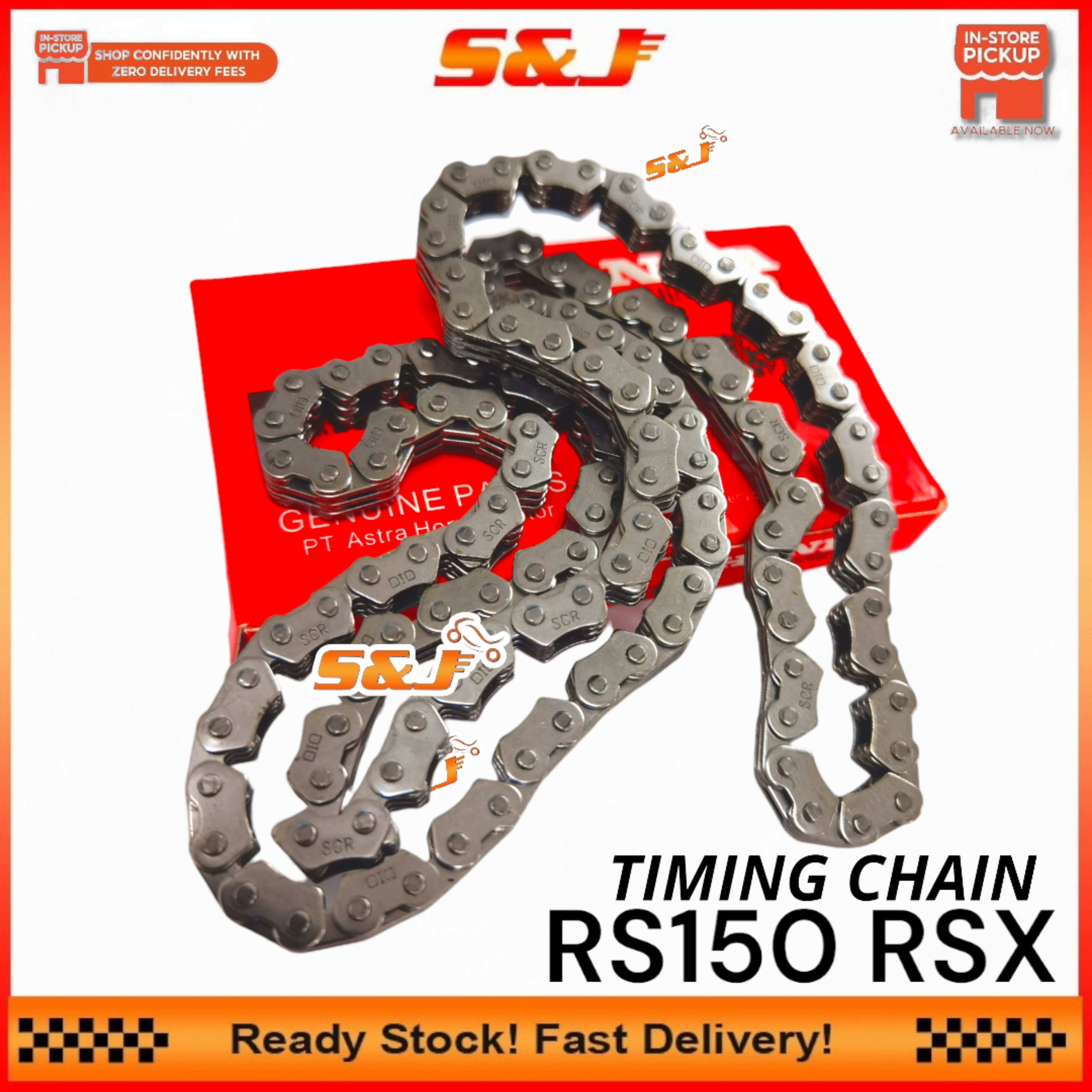 HONDA RS150 RSX TIMING CHAIN RANTAI KECIL RANTAI TIMING CAM CHAIN 120L ...