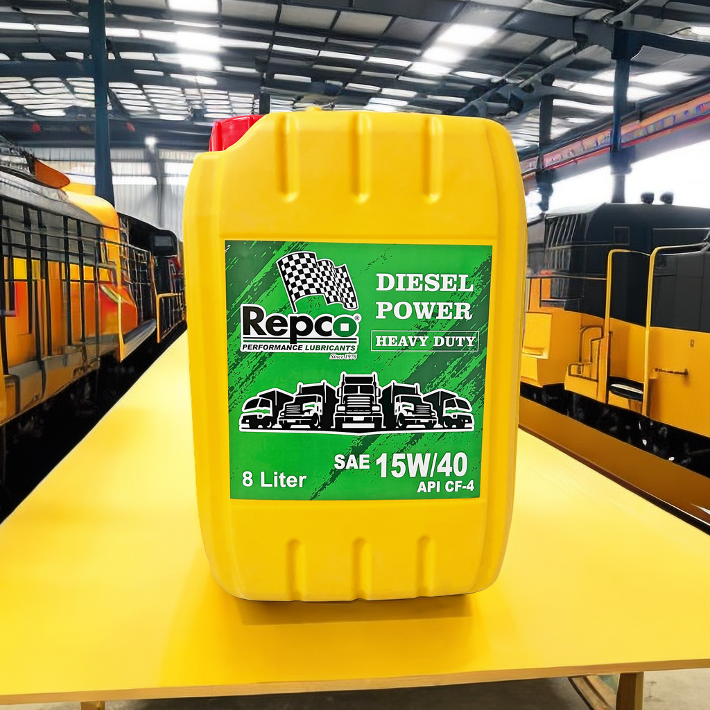 Repco® Diesel Power 15W/40 CF-4 Heavy-Duty Diesel Engine Oil (8L) For ...