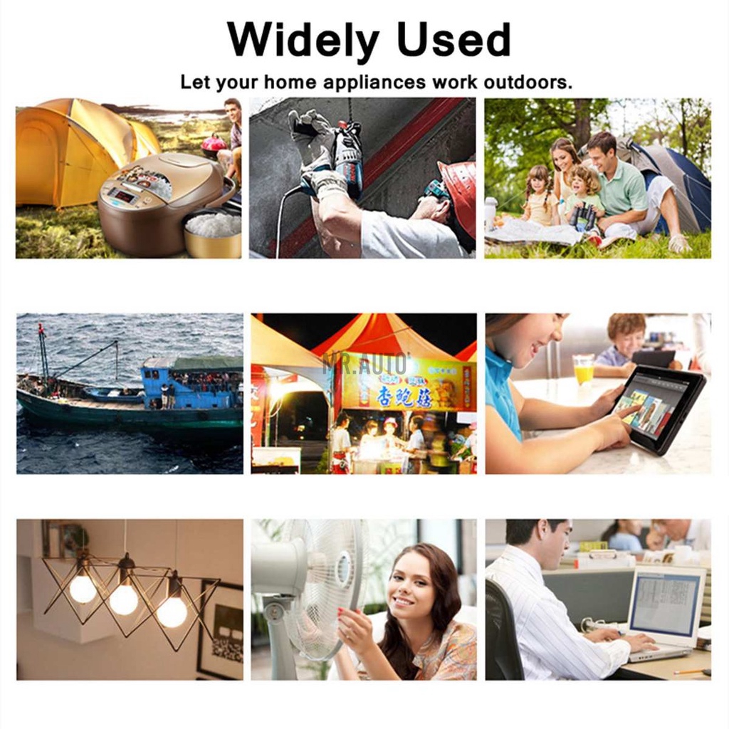 JOYUHON Car Power Inverter 10000W/12000W Solar Inverter DC12V TO AC220V ...