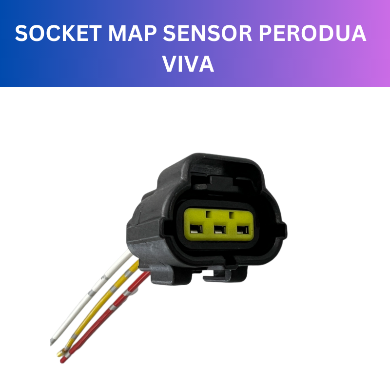 3 PIN PERODUA VIVA DAIHATSU AVY MAP SENSOR SOCKET - SOCKET MAP SENSOR ...