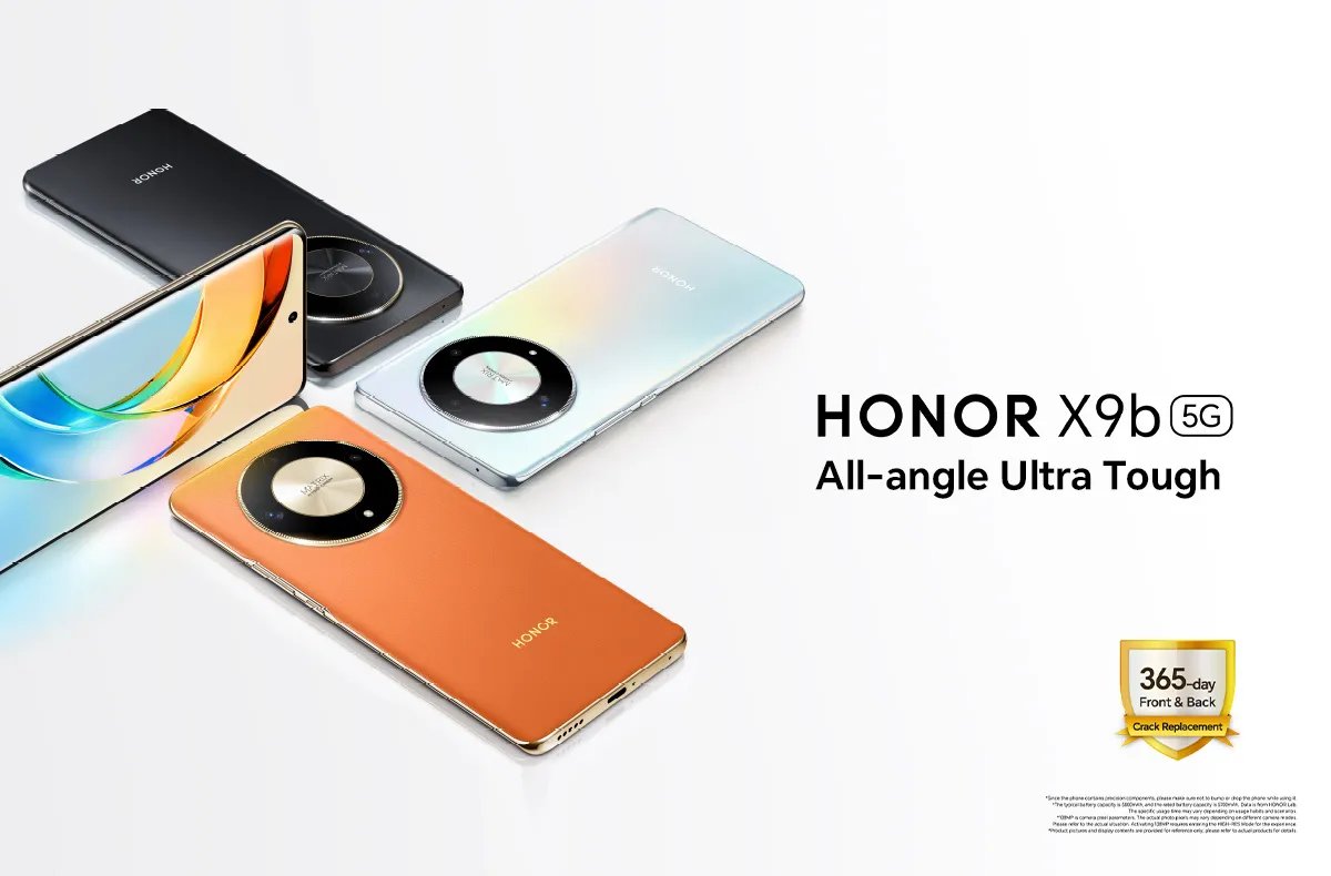 (NEW)Honor X9b 5G | 6.78'' All-angle Ultra Tough | 120Hz | 1920Hz PWM ...