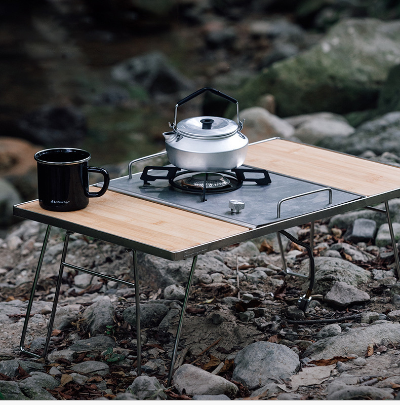 IGT Stove Matt Black I Khaki 4000W Stainless Steel Copper Camping Outdoor Cooking Portable Gas ...