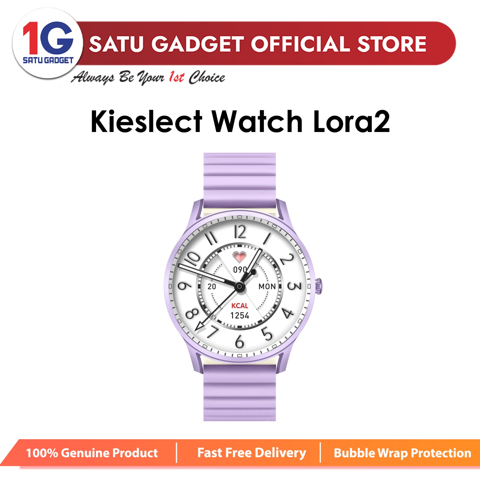 Kieslect Lora 2 Smartwatch | 1.3' HD Amoled Display | 210 mAh Battery ...
