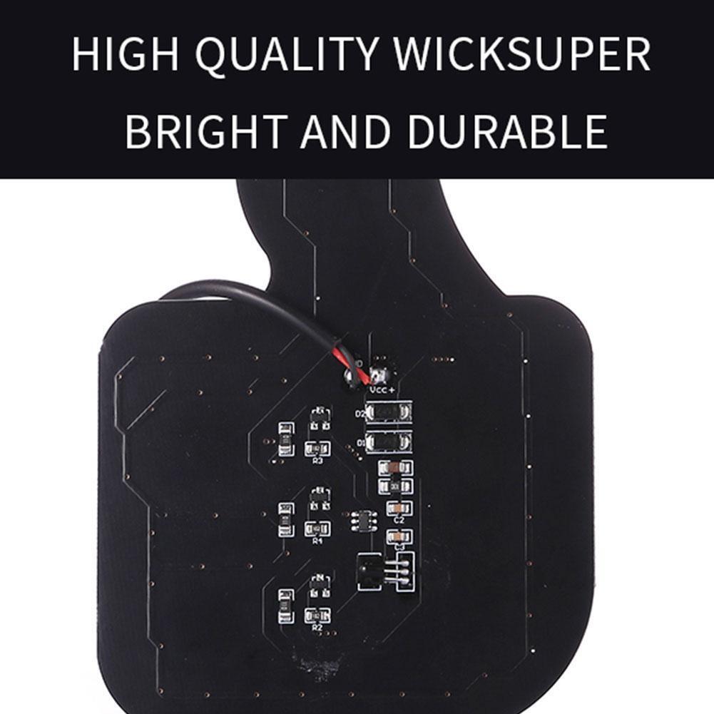 Car Led Light Middle Finger Light Funny Road Rage Signs Led Display On ...