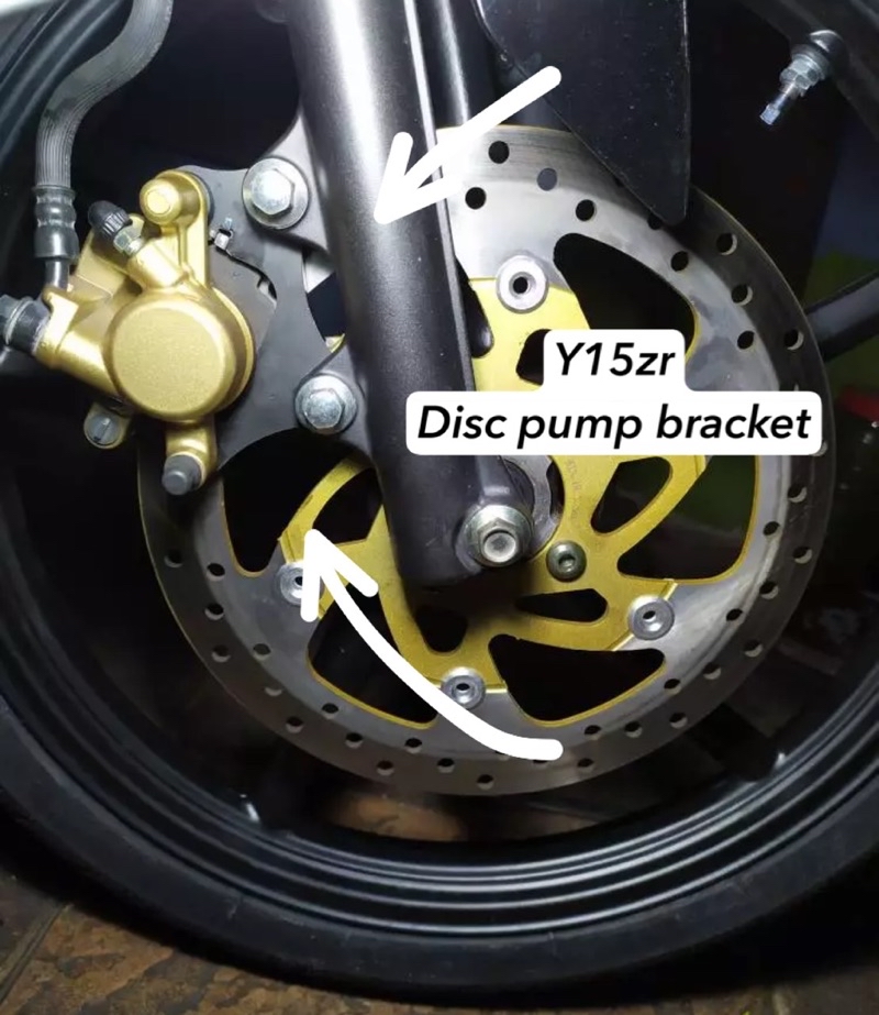 267MM TRC Bracket pump caliper Y16 y15zr lc135 v1-V8 EZ115 SRL115FI pnp ...