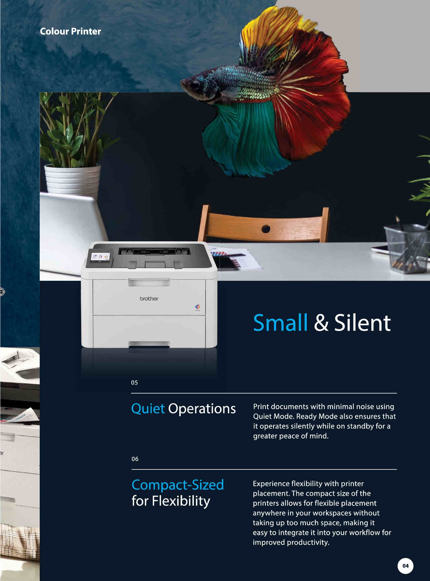 Brother MFC-L8340CDW Colour Laser LED Printer Print Scan Copy Fax ...